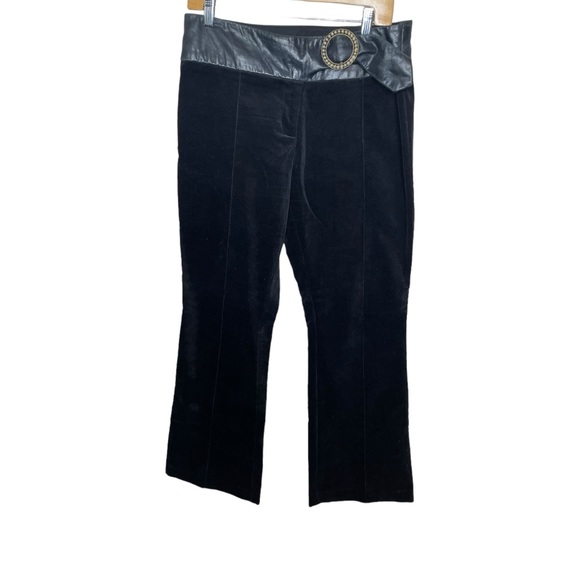 Cache | Pants & Jumpsuits | Vintage Cache Velvet Flare Pants With Built ...